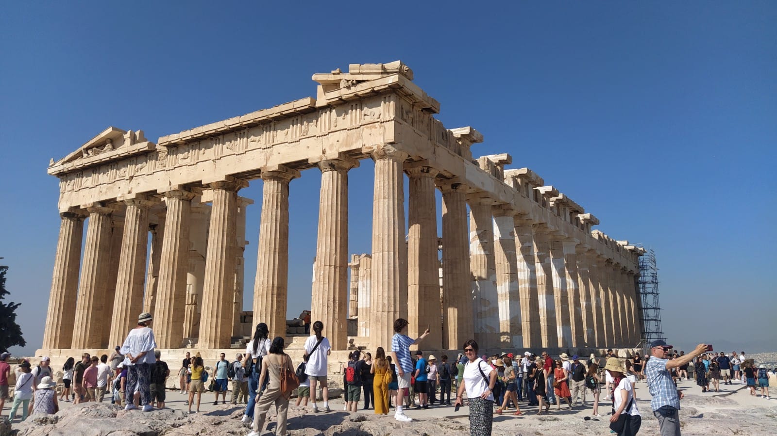 El segon viatge a Grècia, dia a dia